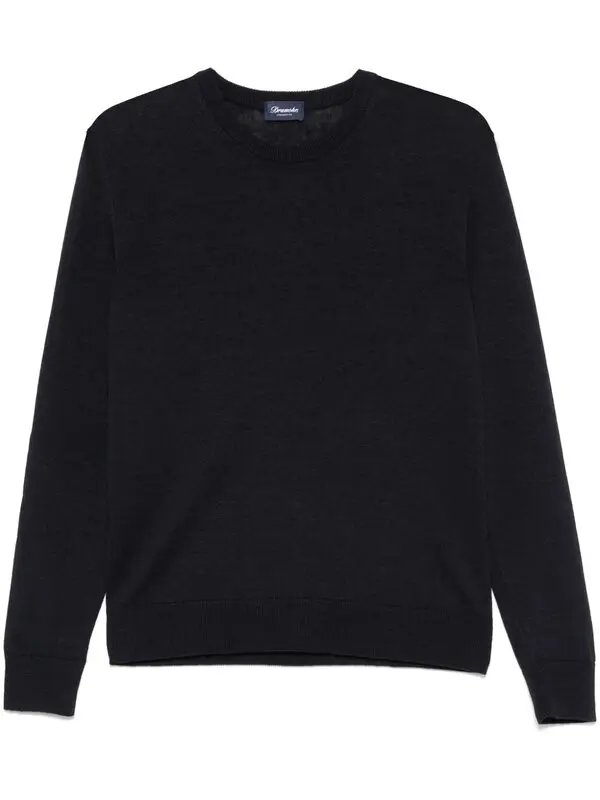 DRUMOHR Fine-knit Sweater - Blue