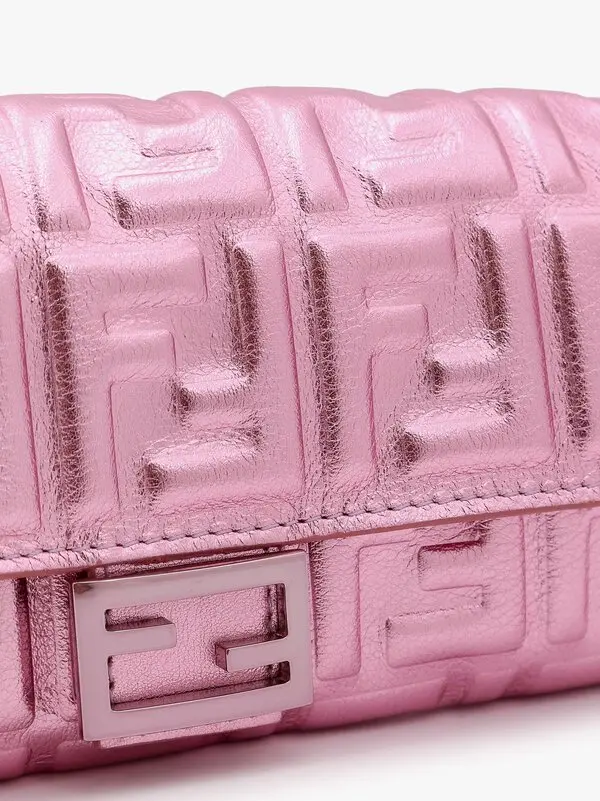 Fendi Baguette Continental Chain Wallet