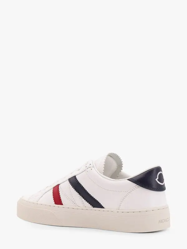 Moncler Monaco Leather Sneakers