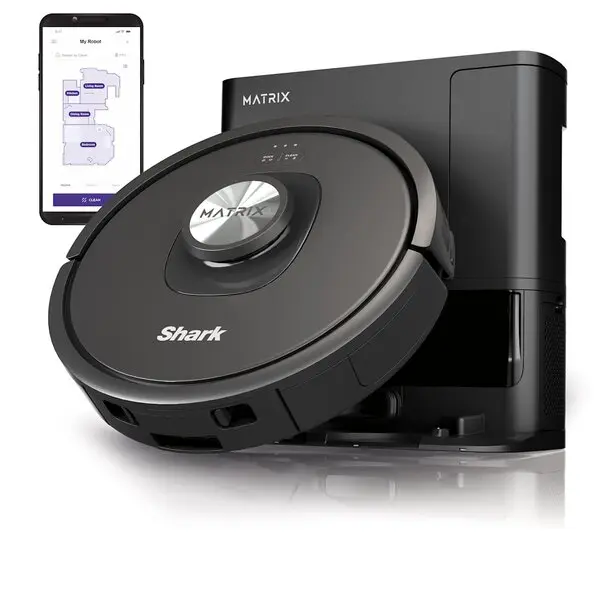 SHARK Matrix Robot Vacuum - Black/grey
