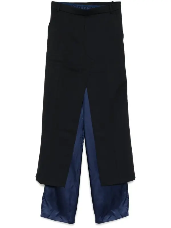 PUSHBUTTON Layered Slip Pants