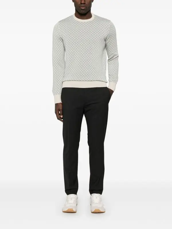 PT TORINO Tailored Trousers - Grey