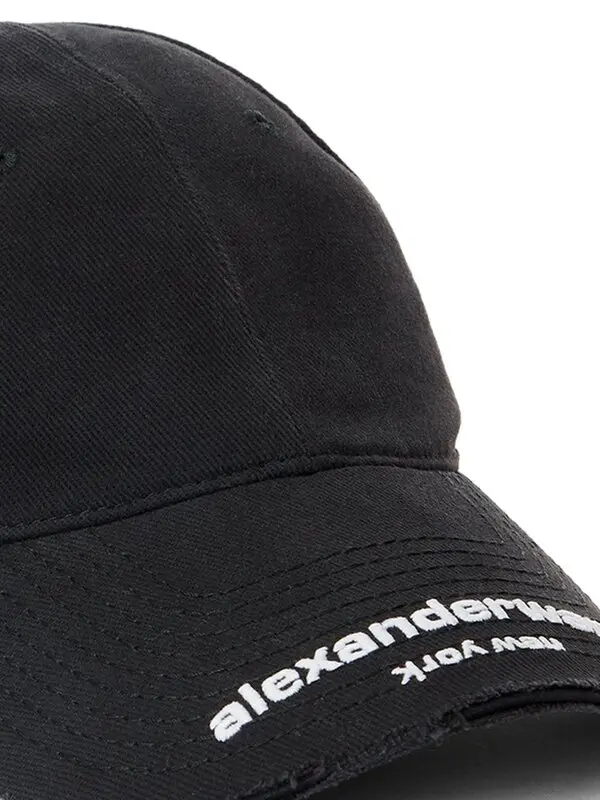 Alexander Wang Logo Baseball Cap - Black