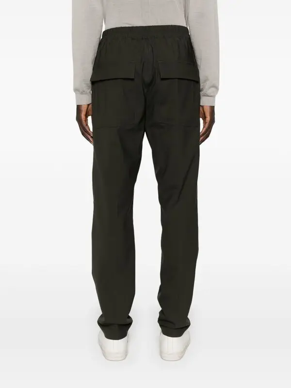 Rick Owens Pressed-crease Straight Trousers