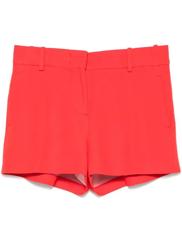Ermanno Scervino Crepe Shorts - Red