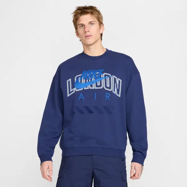 Nike London Fleece Crew - Blue