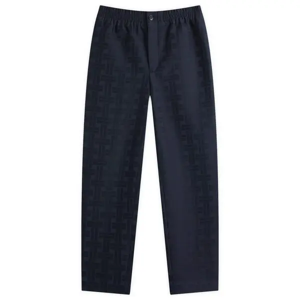 Kenzo Weave Tapered Leg Trousers
