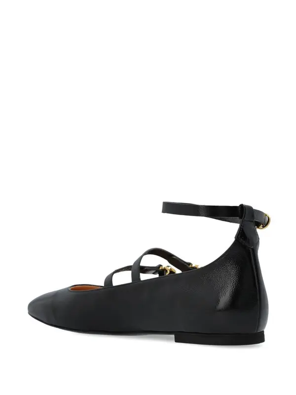 ODISSI Odissì Leather Ballet Flats