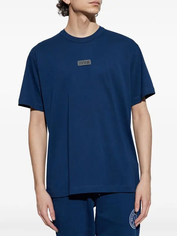 Versace Logo-patch T-shirt