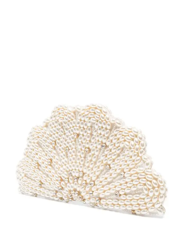 VANINA Valle Etoile Clutch - White