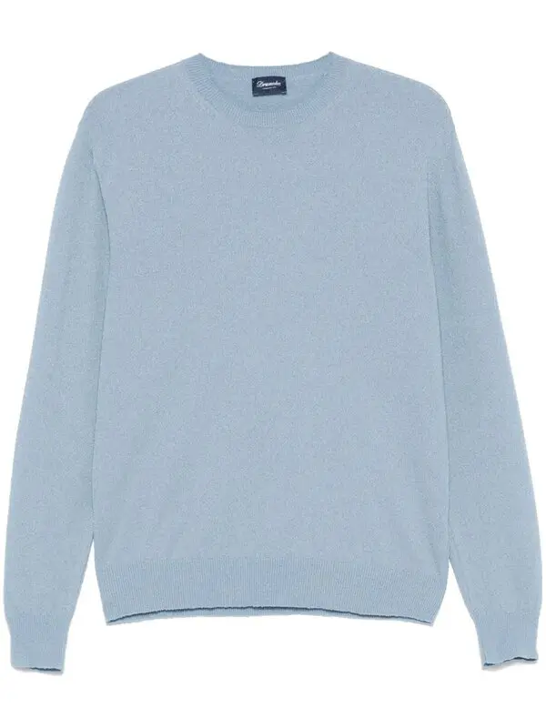 DRUMOHR Bouclé-knit Sweater - Blue
