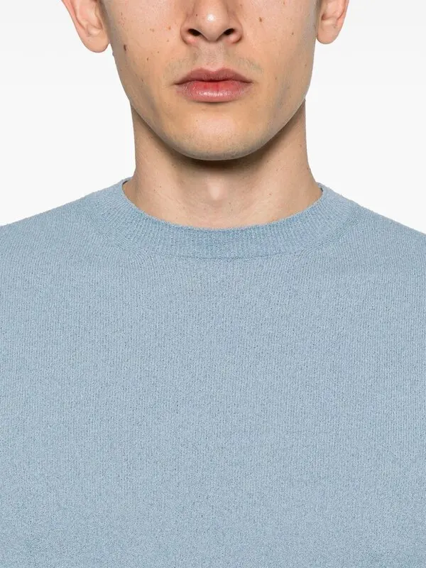DRUMOHR Bouclé-knit Sweater - Blue