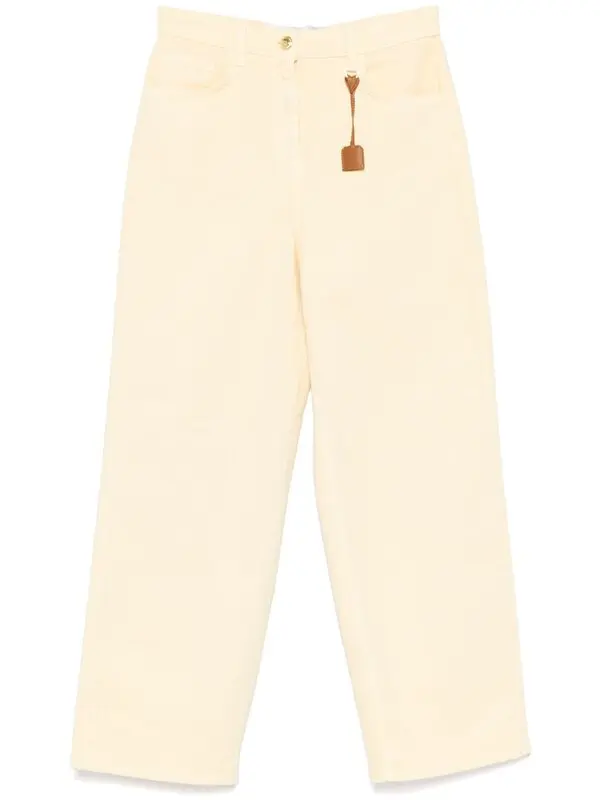 Elisabetta Franchi Garment-dyed Jeans