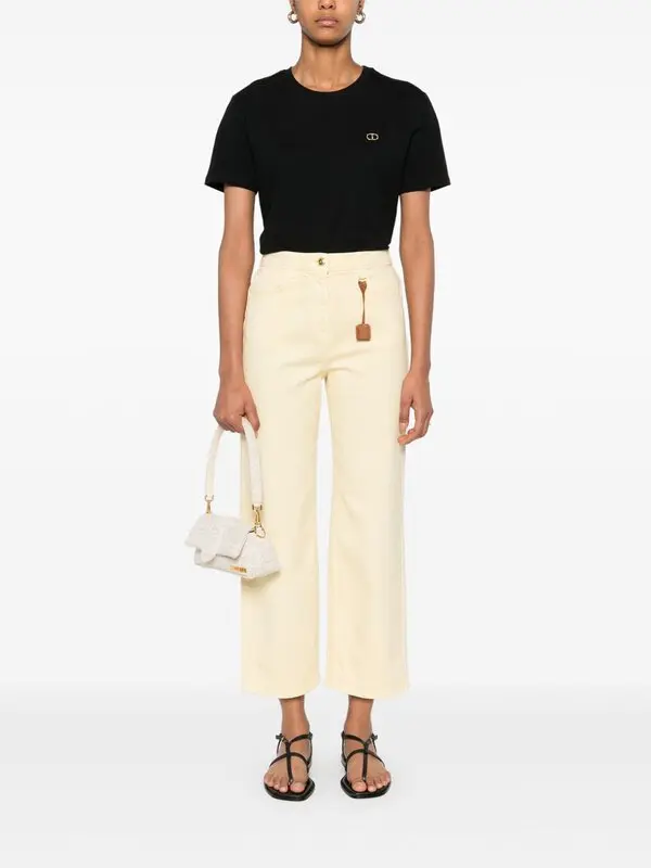 Elisabetta Franchi Garment-dyed Jeans