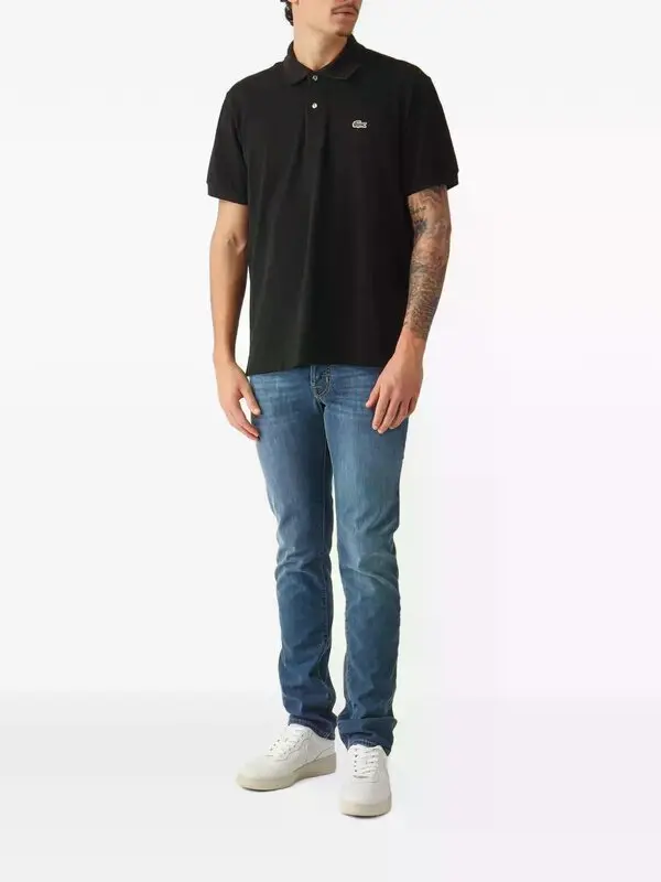 Lacoste Classic Fit L.12.12 Piqué Polo Shirt - Black