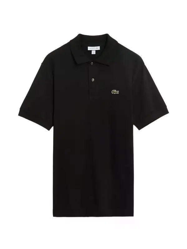 Lacoste Classic Fit L.12.12 Piqué Polo Shirt - Black