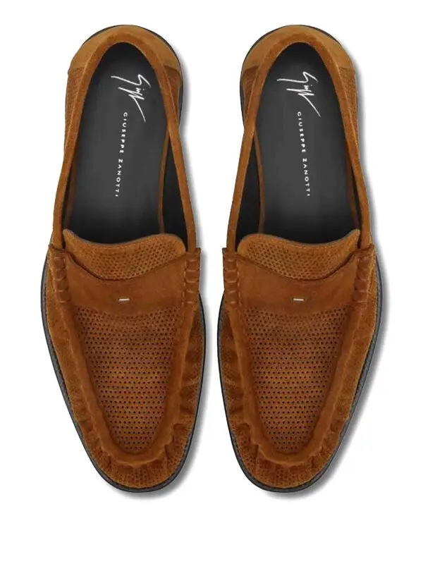 GIUSEPPE ZANOTTI Weeston Loafers - Brown