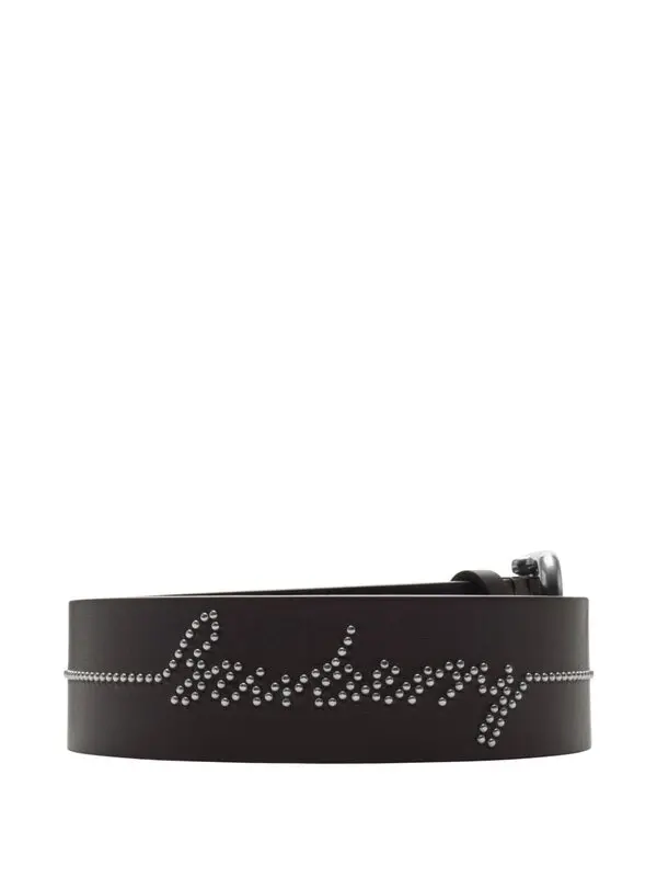 Burberry Studded Leather Belt