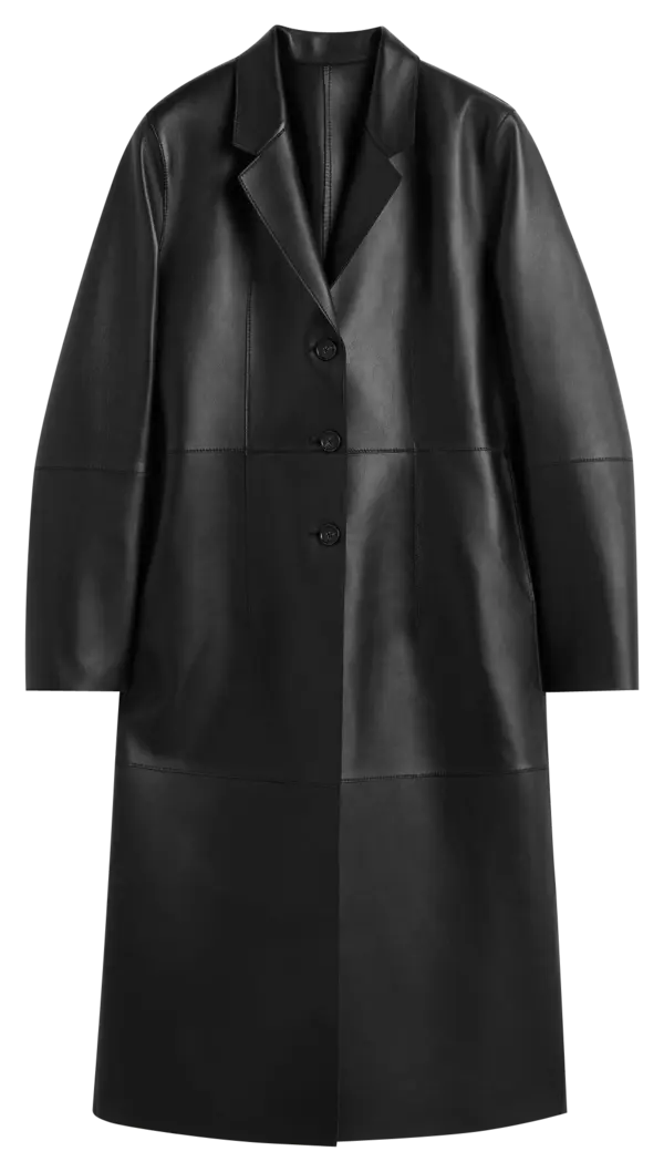 TOTEME Slim Leather Coat