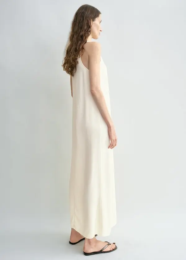 TOTEME Scoop-neck Sablé Tank Dress