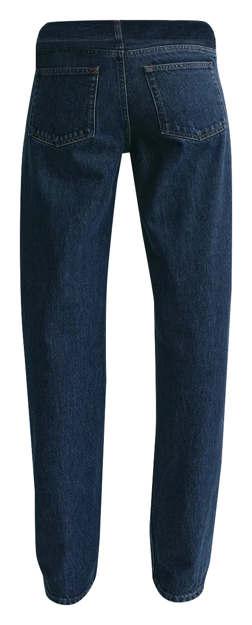 TOTEME Low Straight Leg Jeans - Indigo