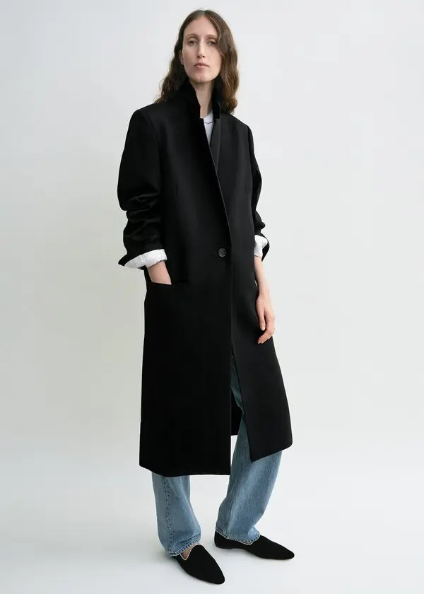 TOTEME Classic Tailored Overcoat