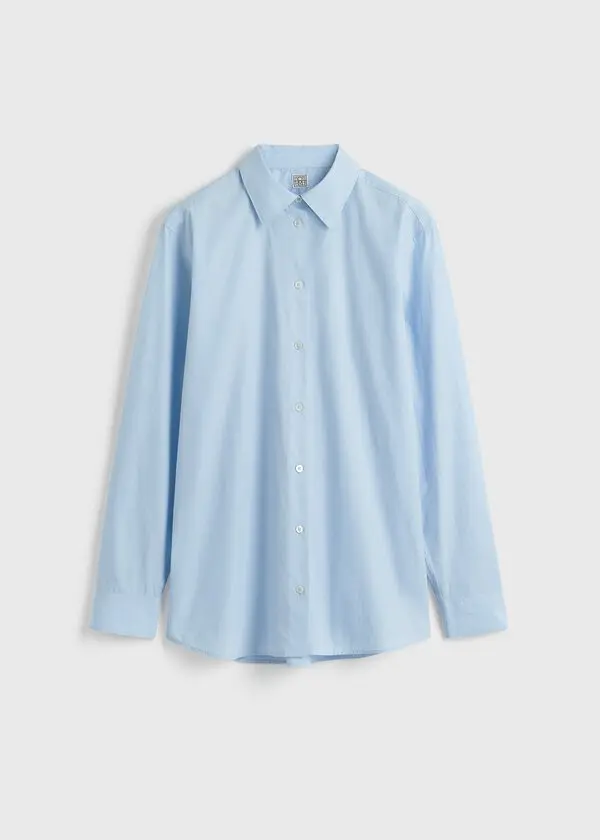 TOTEME Classic Tumbled Shirt - Blue