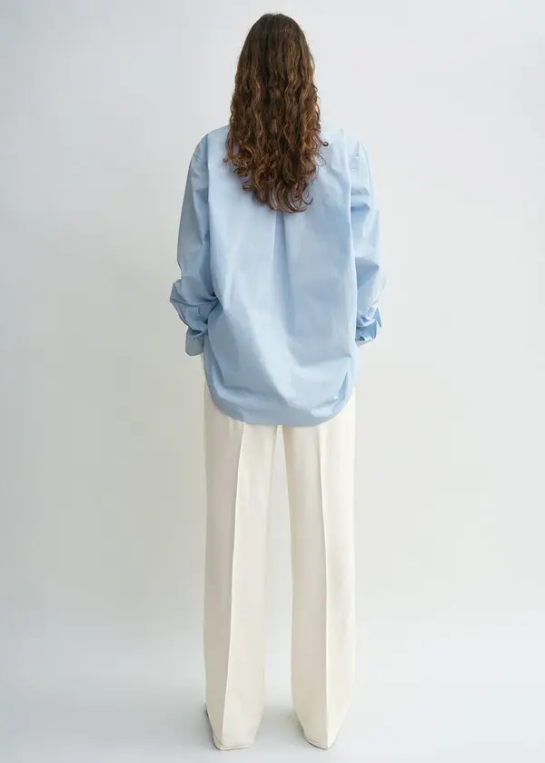 TOTEME Classic Tumbled Shirt - Sky
