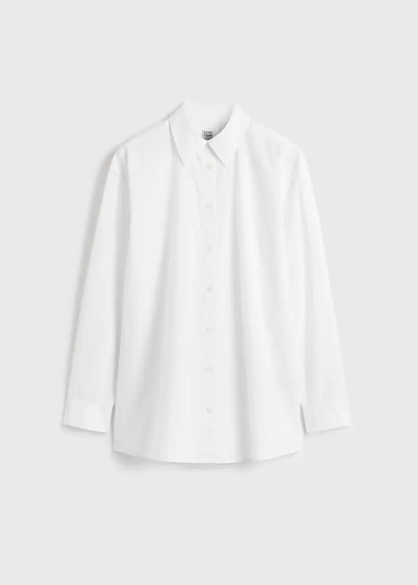 TOTEME Classic Tumbled Shirt - White