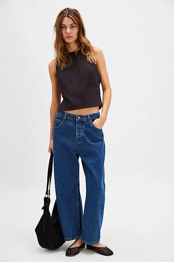 Free People Eliza Cropped Tank