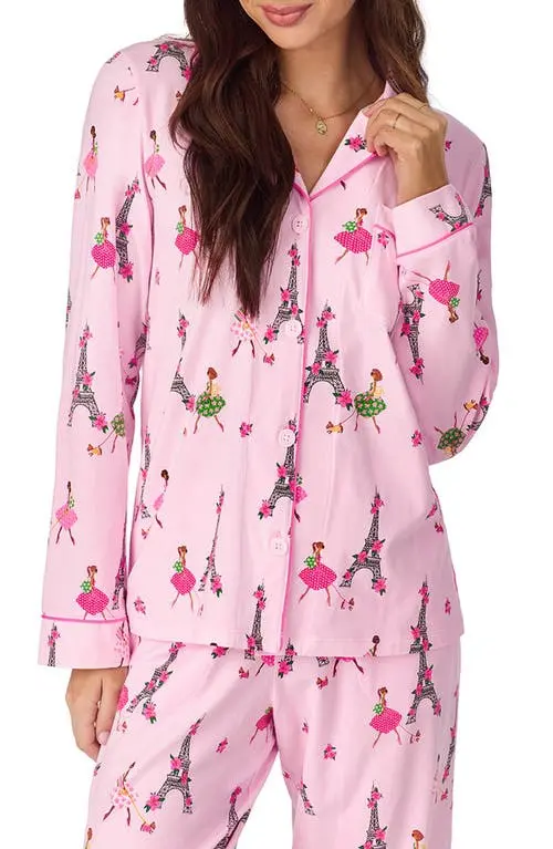BEDHEAD PAJAMAS Print Stretch Jersey Pajamas - Tres Chic