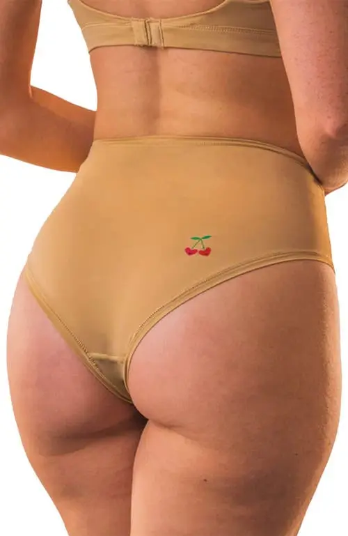 CHEEKY CHERRY Leakproof Everyday Liner Ultra Smooth Full Brief - Sienna