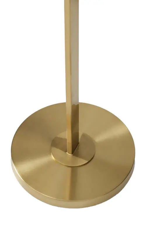 BRIGHTECH Nola 60" Dimmable Led Twisted Modern Floor Lamp With Glazed Glass Globes