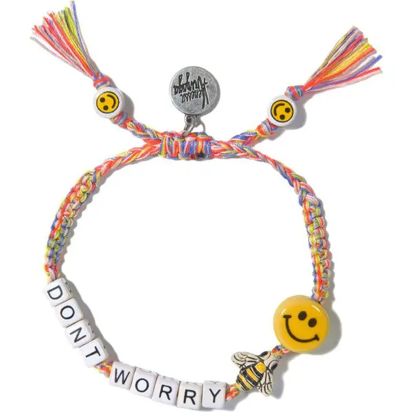 VENESSA ARIZAGA Don't Worry Bee Happy Bracelet - Rainbow