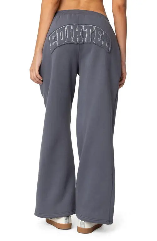 EDIKTED Straight Leg Sweatpants