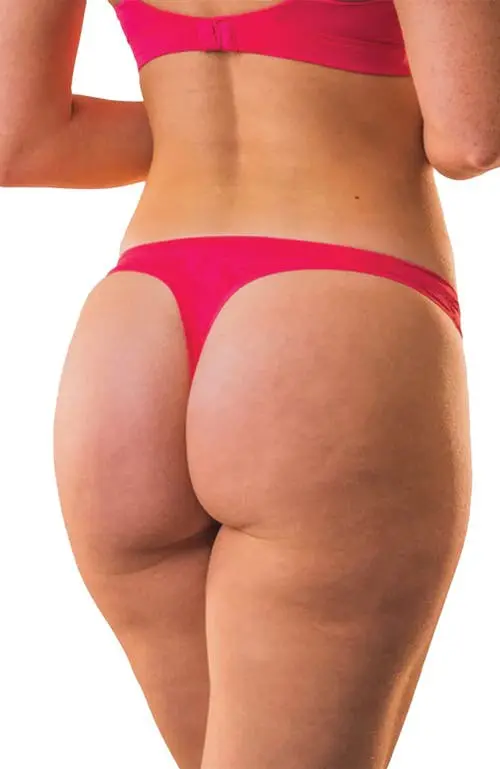 CHEEKY CHERRY Leakproof Everyday Liner Ultra Smooth Dipped Thong - Cheeky Pink