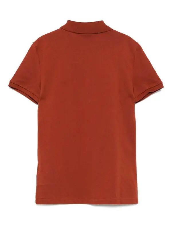 Lacoste Logo-patch Polo Top - Brown