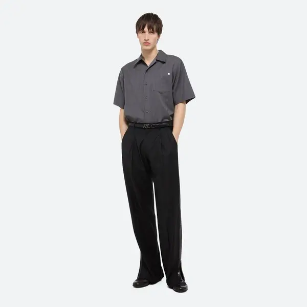 Helmut Lang Zip Double-pleated Trousers