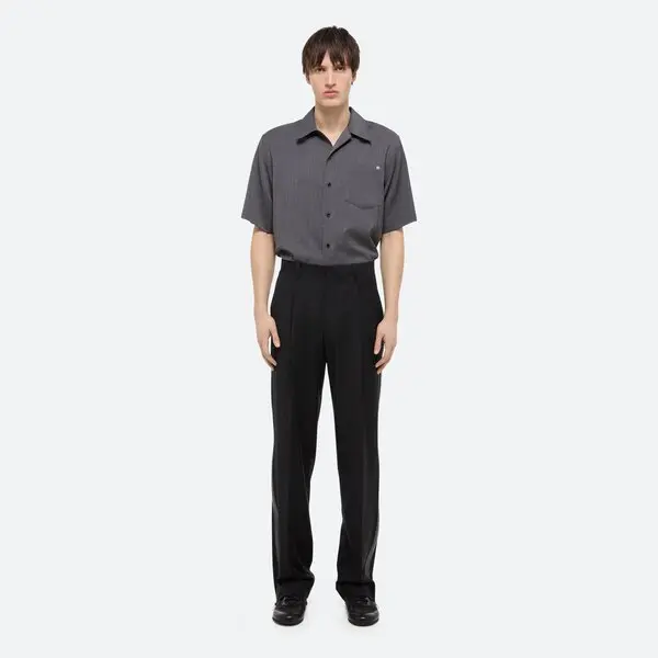Helmut Lang Zip Double-pleated Trousers