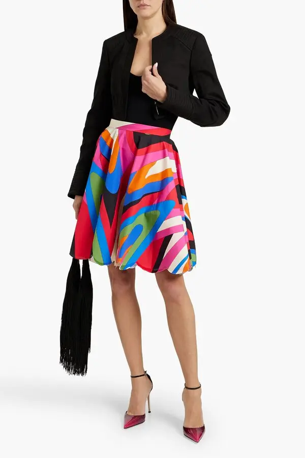 Emilio Pucci Cropped Cotton-blend Drill Jacket