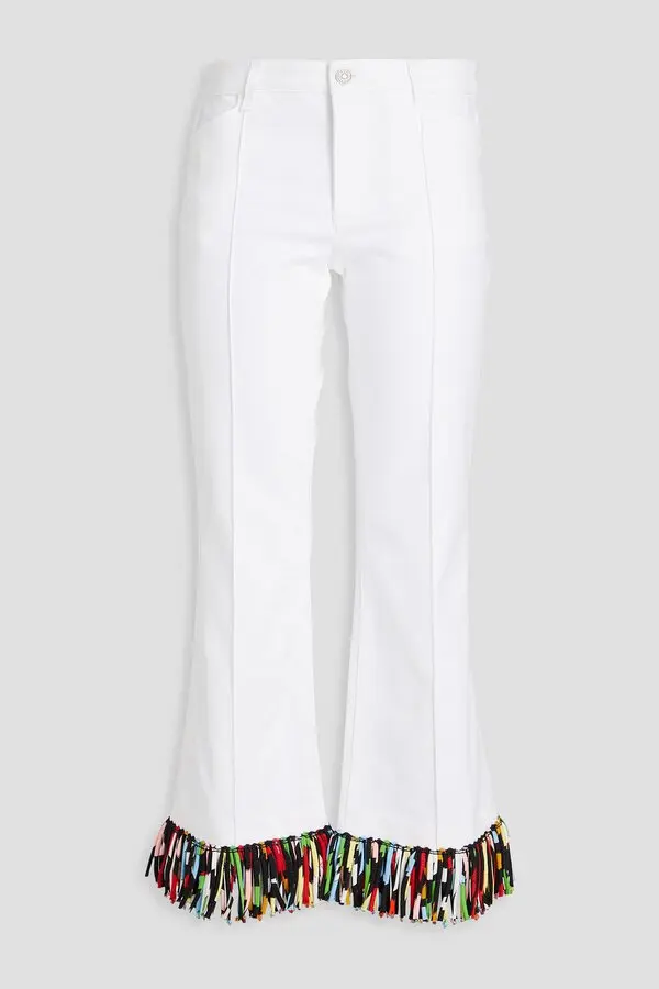 Emilio Pucci Fringed Kick-flare Pants