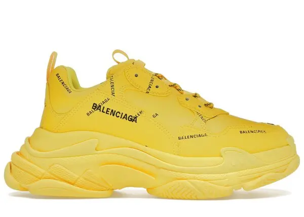 Balenciaga Triple S Allover Logo Sneakers