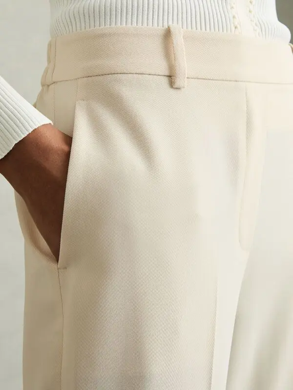 REISS Eve Tapered Trousers