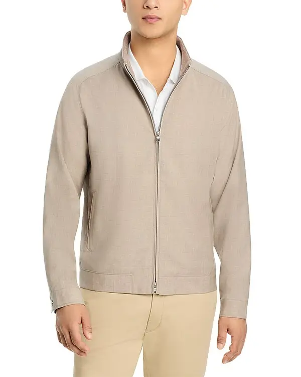 Peter Millar Excursionist Lite Regular Fit Water Resistant Wool Jacket