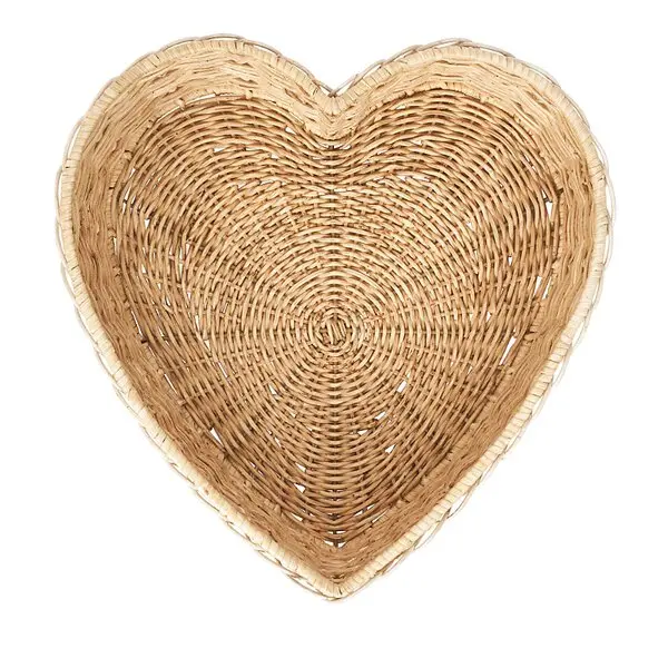 JULISKA Provence Rattan 16 Heart Tray - Natural Be