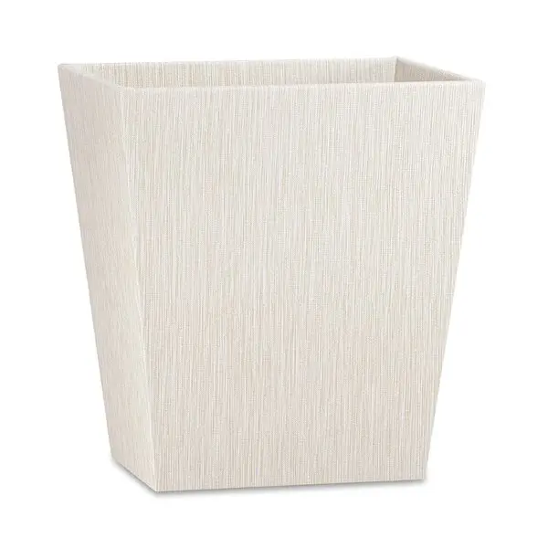 LABRAZEL Reed Waste Basket - Linen