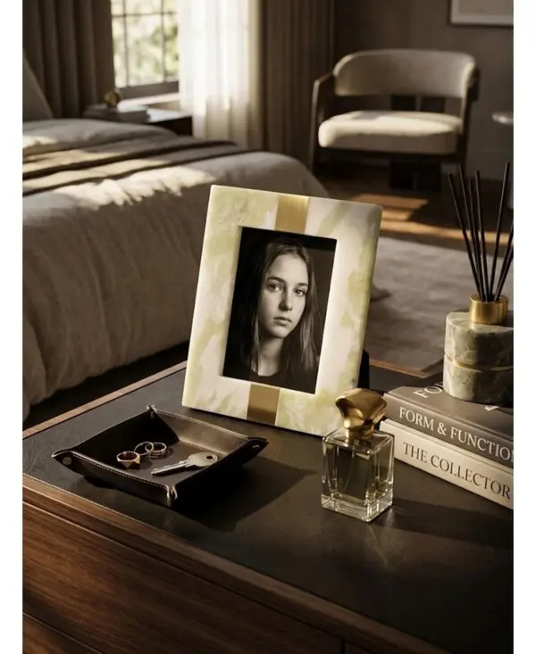 GAURI KOHLI Skye Onyx Picture Frame