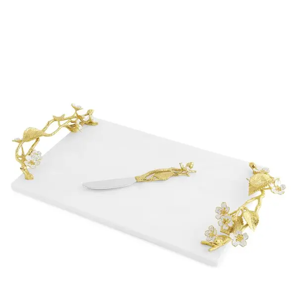 Michael Aram Bloom Cheeseboard With Knife Exclusive