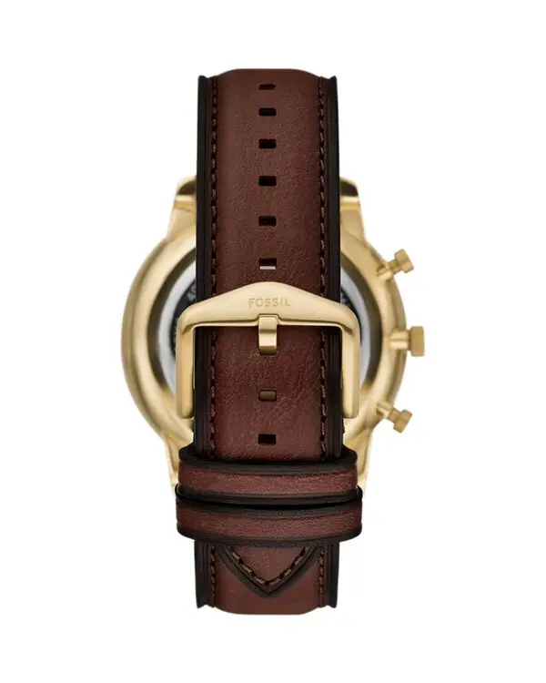 Fossil Neutra Chronograph Leather Strap Watch