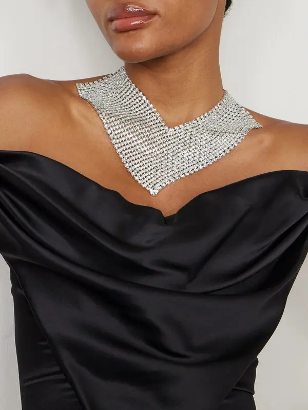 Magda Butrym Tone Crystal Necklace